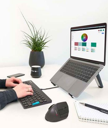 Contour Laptop Stand - Active-Sit-Stand Ltd